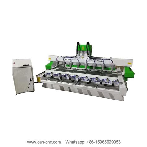 4X8 Atc CNC Router With Rotary Device For Cylinder Engraving And