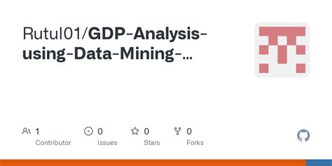 GitHub Rutul01 GDP Analysis Using Data Mining Techniques