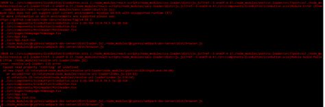 Javascript Module Error From Nodemodulesreact Scriptsnode
