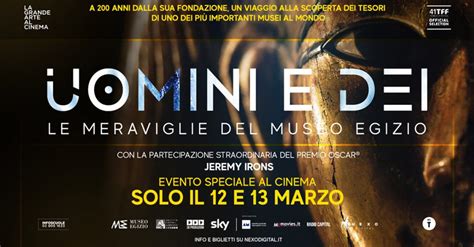 Il viaggio nel Museo di Torino è al cinema con Uomini e Dei