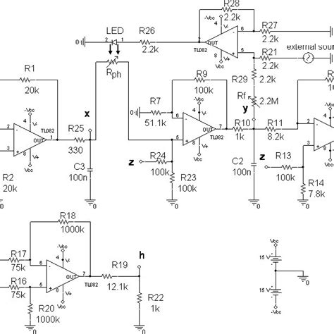 Scheme Of The Circuit With Feedback Download Scientific Diagram