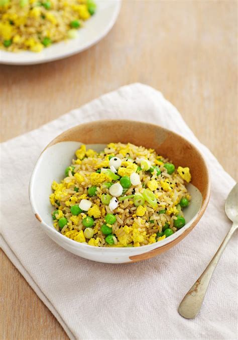 Vegan Egg Fried Rice Euphoric Vegan