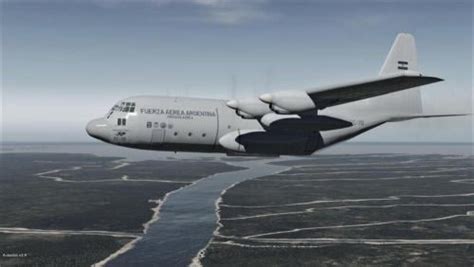 C 130 Fuerza Aerea Argentina El Palomar Livery For X Hangar C130 Old
