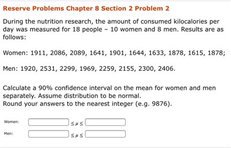 Solved Reserve Problems Chapter 8 Section 2 Problem 2 During