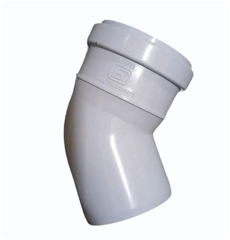 Female 75mm 45 Degree PVC SWR Shoe Bend At Rs 90 Piece In Aurangabad
