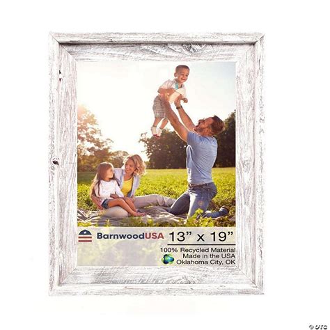 Rustic Farmhouse Signature Series 13 In X 19 In White Wash Reclaimed