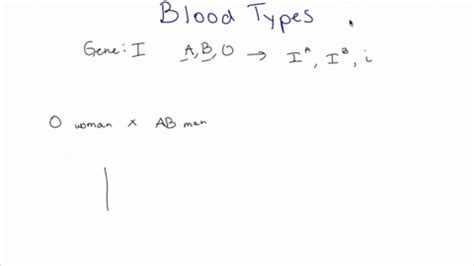 SOLVED Review The Text S Description Of ABO Blood Types Suppose A