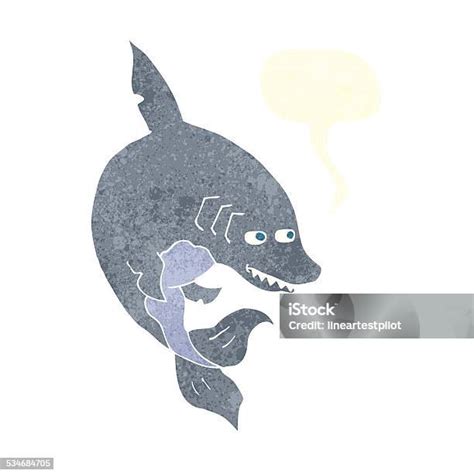 말풍선이 있는 재미있는 상어 말풍선을 그리기에 대한 스톡 벡터 아트 및 기타 이미지 그리기 낙서 드로잉 대화 풍선 문자 기호 Istock