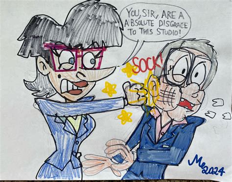 Nora Rita Norita Vs David Zaslav By Mcctoonsfan1999 On Deviantart