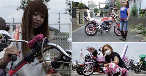 Japanese Motorcycle Girls Telegraph