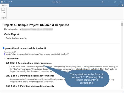 creating word pdf reports atlas ti 9 quick tour windows