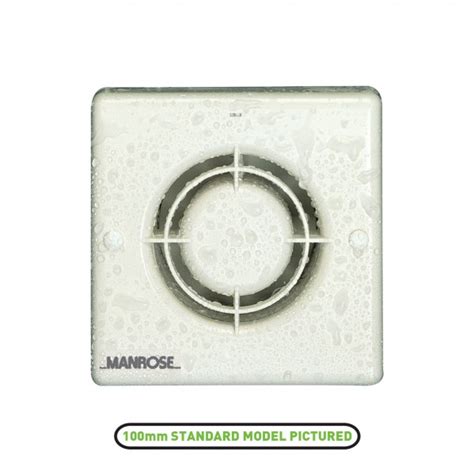 Manrose Selv Mm V Extractor Fan With Automatic Shutters Ukes