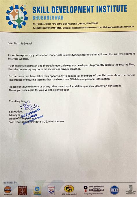 Cybersecurity Vapt Sdi Certificationofappreciation Digitalsecurity Security