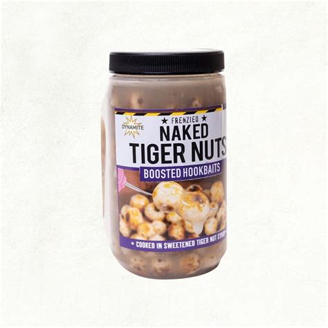 Dynamite Frenzied Naked Tiger Nuts Gatavi lobīti tīģerrieksti burkā