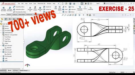 Solidworks Exercise Advance Loft Solidworks YouTube