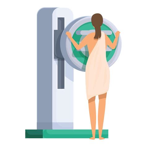 Patient Undergoing A Mammogram For Breast Cancer Screening 47562865 Vector Art At Vecteezy