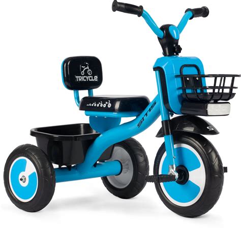 Велосипед трехколесный SITIS STS125 Blue-Black купить по цене 3 994 руб ...