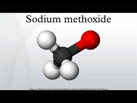 Sodium Methoxide Lewis Structure