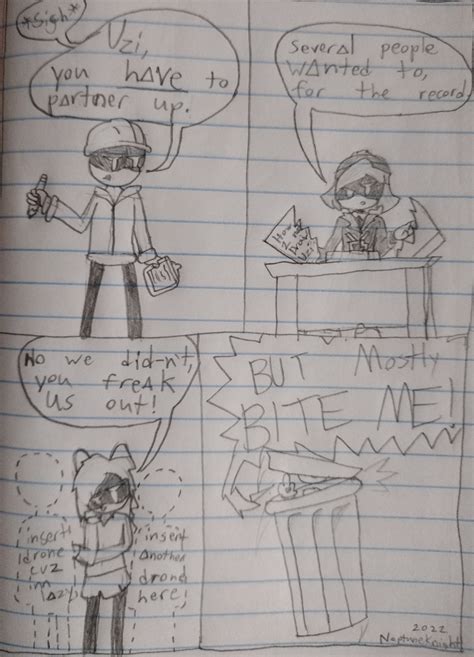 Trash Can Scene From Murder Drones Ep 2 By Nepknight On Deviantart