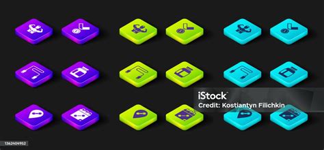 세트 위치 체육관 캘린더 피트니스 점프 로프 스포츠 영양 메달과 보디 빌더 근육 아이콘 벡터 1에 대한 스톡 벡터 아트 및 기타 이미지 Istock