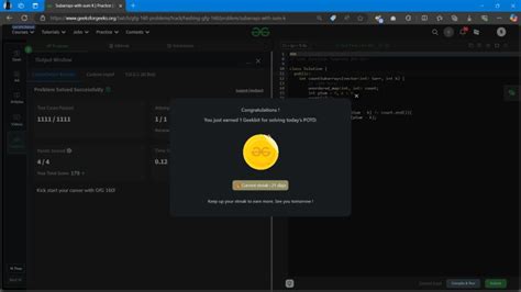 sujal kumar on linkedin gfg160 geekstreak2024 learning dsa cpp