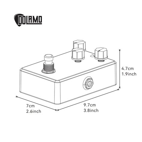 D 9 Distortion Guitar Effect Pedal Presence Distortion Tone Temu