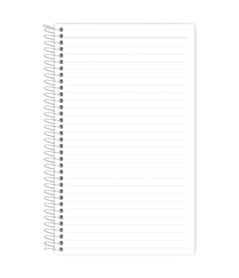 Premium Vector Wire Bound Lined Notebook Template Spiral Coil Spring