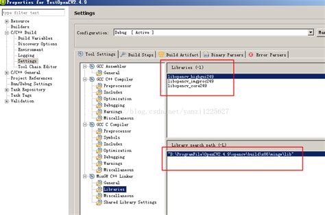 Windows平台安装最新opencv 249利用eclipse、mingw构建c调用opencv开发环境c Opencv 2