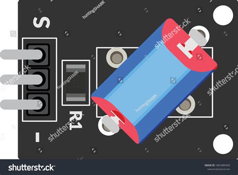 Ky Tilt Switch Module Motion Sensor Stock Vector Royalty Free Shutterstock