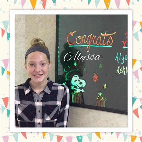 Congratulations Alyssa We Smiles Of Ohio Orthodontics