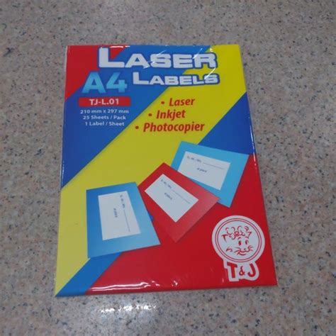 Jual Label Sticker A4 Tom And Jerry Tj L01 Laser Inkjet Photocopier