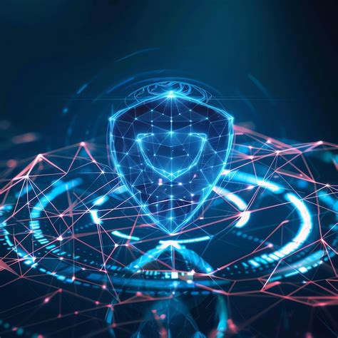 Cyber Security Padlock Technology Background For Data Protection Information Privacy Or Password