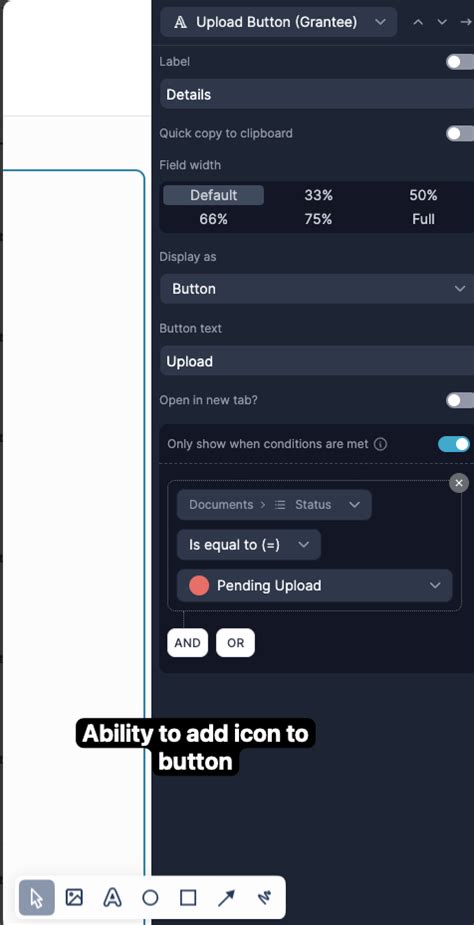 **Feature Request: Icons for fields displayed as buttons** - Feature Requests - Noloco