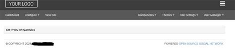 Can T See The Smtp Configuration Fields Issue 9 Opensource