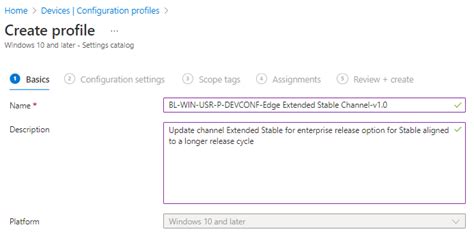 Create Update Rings For Microsoft Edge Updates Just About The Modern Workplace