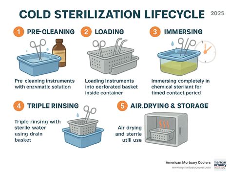 The Complete Guide To Cold Sterilization Containers American Mortuary