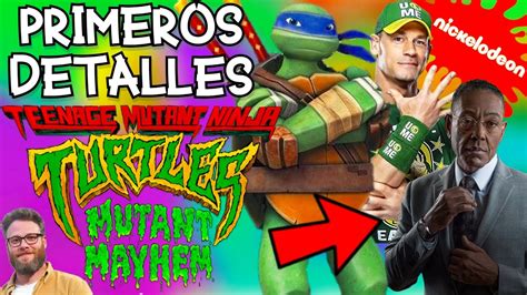 Tortugas Ninja Caos Mutante Revela Primer Vistazo Cast Fecha Del