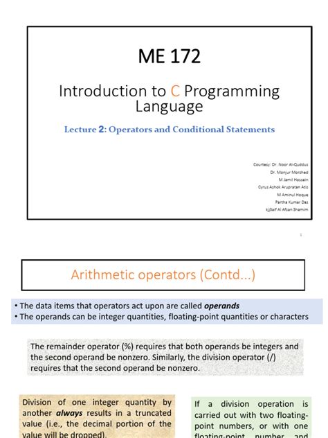 02 Conditional Statements Pdf Arithmetic Multiplication