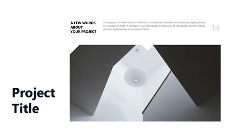 黑白极简ppt素材排版商务介绍简介图文排版单图1张图排版 疯狂ppt