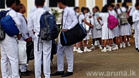 උසස් පෙළ විභාගය ගැන දැනුම්දීමක් අරුණ