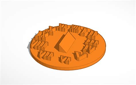 3d Design Sundial Tinkercad