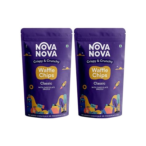 Nova Nova Waffle Chips Classic Pack Of 2 Price Buy Online At Best