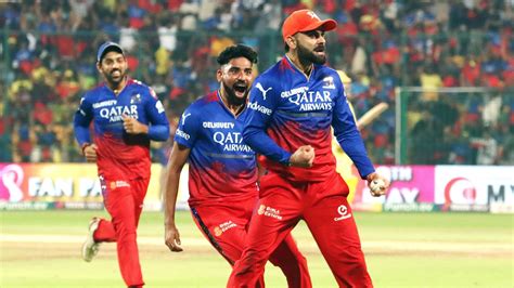 RCB Vs CSK Highlights Bengaluru Qualifies IPL 2024 Playoffs Mint
