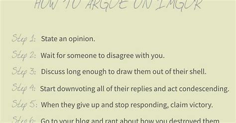 Arguments On Imgur Imgur