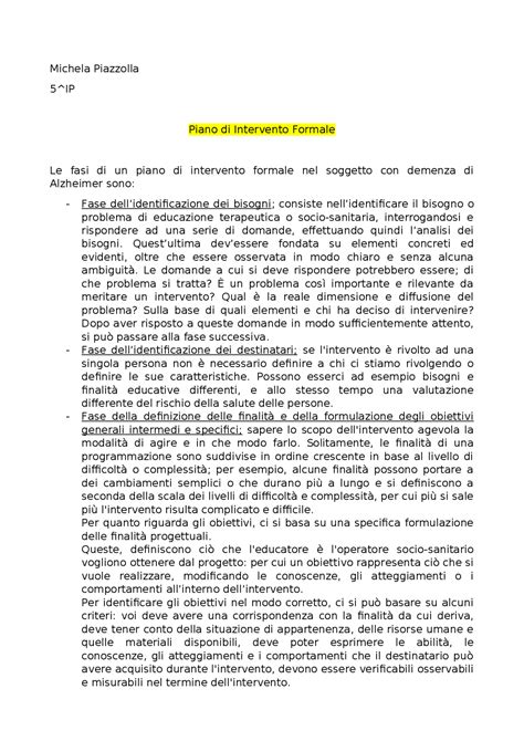 Esempio 2° Prova Maturità Socio Sanitario Prove Svolte Di Maturità Di
