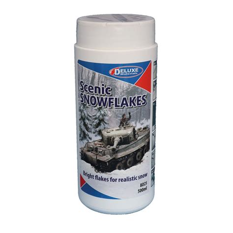 Deluxe Dlbd 25 Scenic Snowflakes 500ml Inside Line Models