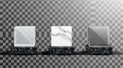 Premium Photo Modern Realistic Mockup Of 3d Acrylic Or Plexiglass