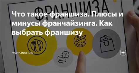 Что такое франшиза Плюсы и минусы франчайзинга Как выбрать франшизу Дзен