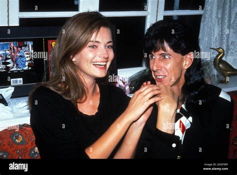 L3099 Paulina Porizkova 25th Birthday Party Paulina Porizkova And Rick