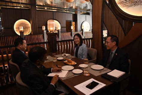 Secretary General Of ASEAN Attends Working Lunch Hosted By Ambassador
